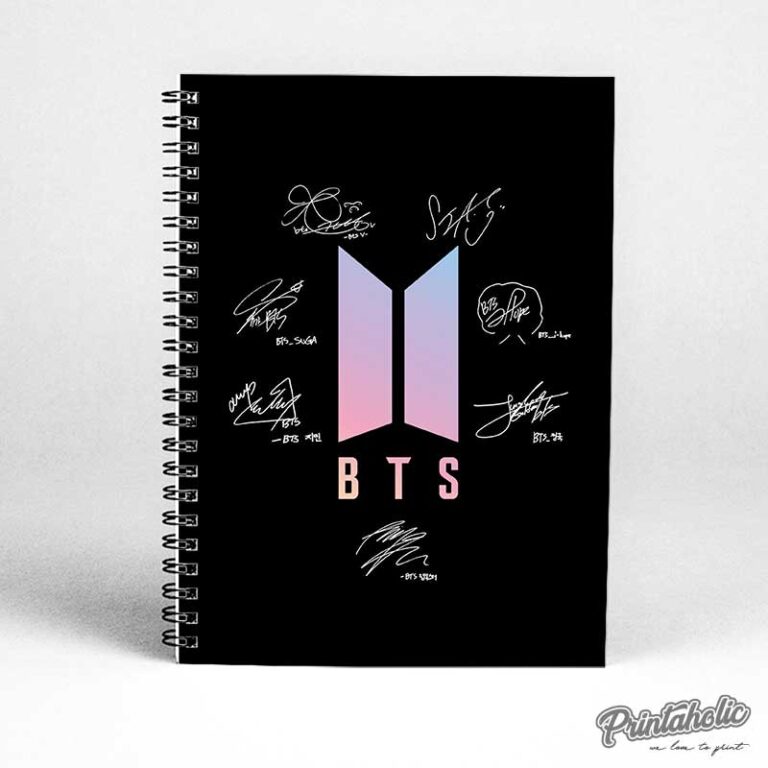 K-Pop BTS ARMY Notebook - Printaholic